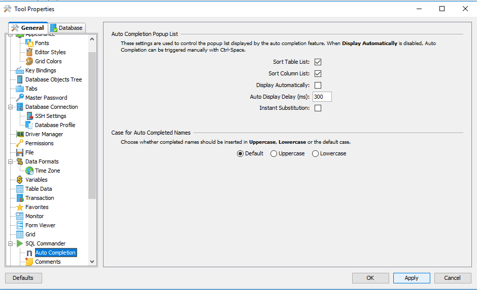 DBVisualizer: Best Practices when switching from EXAplus
