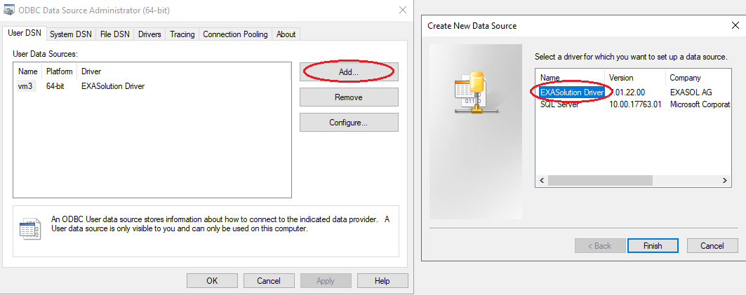 Setting Up Odbc Dsn For Kerberos Authentication To Exasol