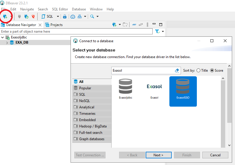 Setting Up Dbeaver For Kerberos Authentication To Exasol 
