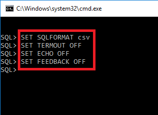 Proper csv export from Oracle